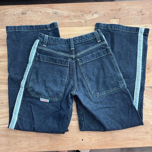 JNCO | Jeans | Rare Vintage Y2k Womens Jnco Gurl Wideleg Indigo Side ...